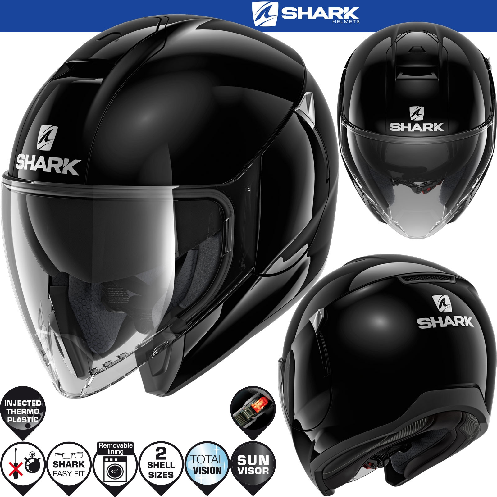 Shark CITYCRUISER Jethelm online kaufen | Bikeroutfit.de