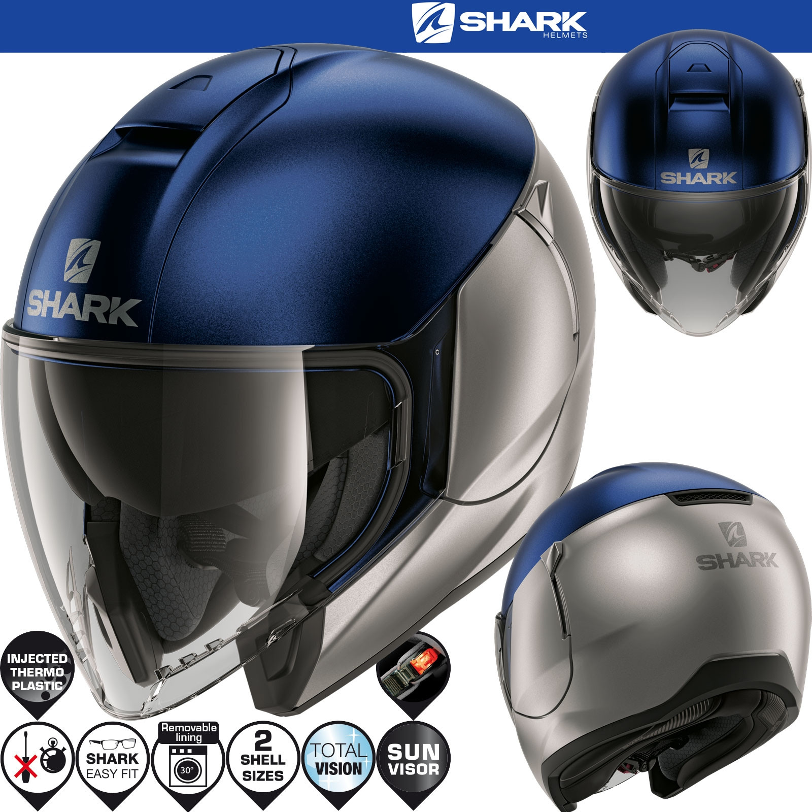 Shark CITYCRUISER Jethelm online kaufen | Bikeroutfit.de