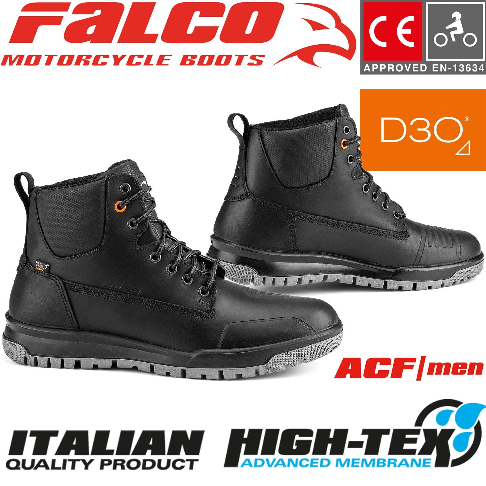 Falco Patrol online Motorradschuhe kaufen | Bikeroutfit.de