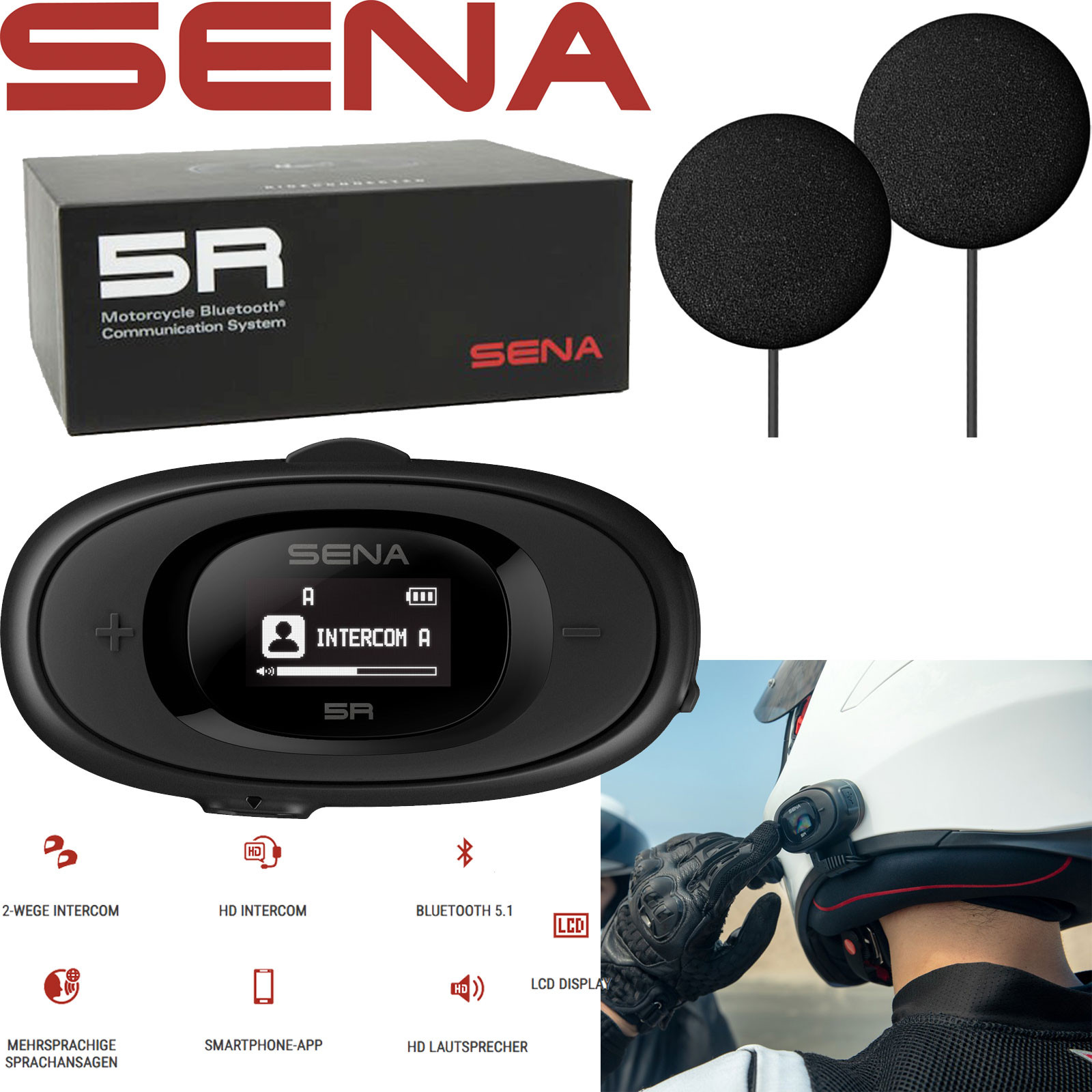 Sena Headsets und Motorradhelme kaufen | Bikeroutfit.de